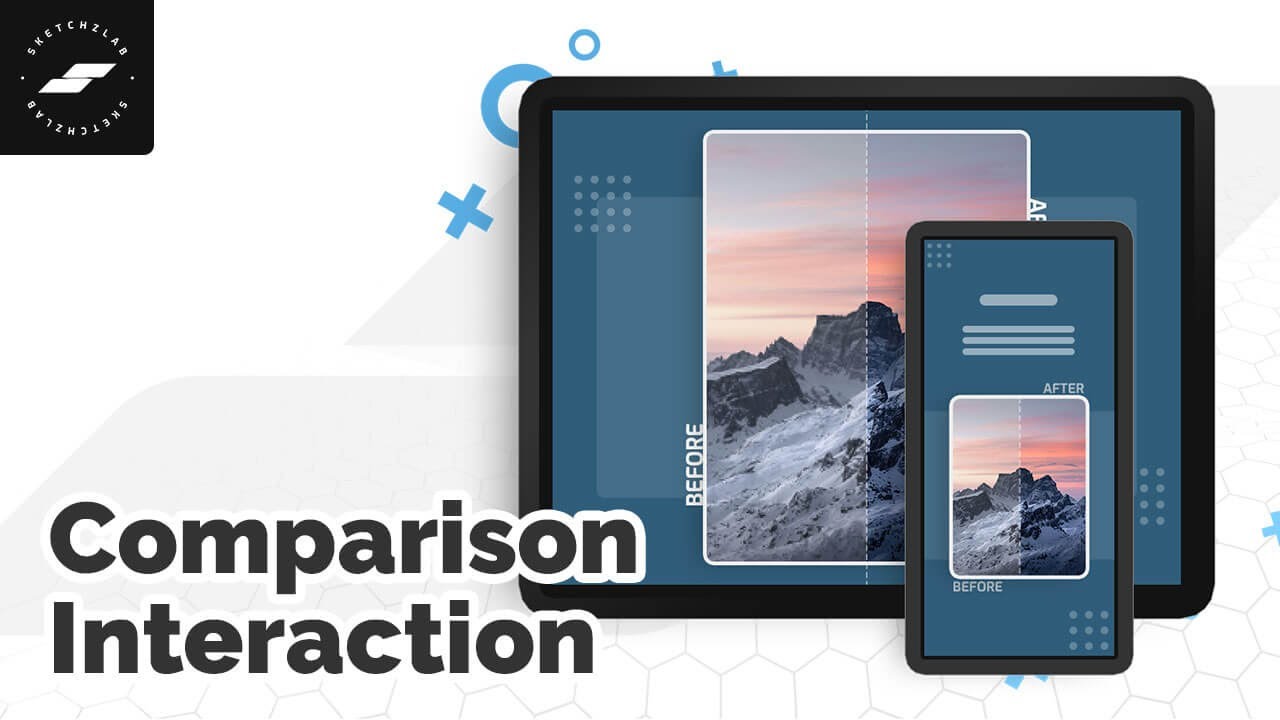 Comparison Interaction - Webflow Cloneable - SketchzLab - YouTube