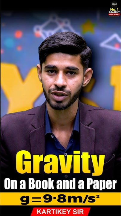 Gravity on Book and Paper |Gravity in Everyday life⚛️ - YouTube