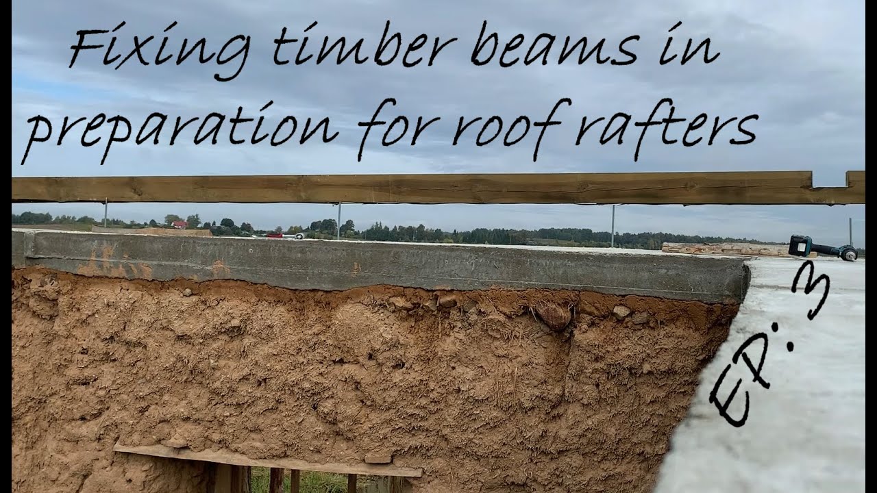 Homestead Life | Clay Barn Renovation: Fixing Timber Beams - YouTube