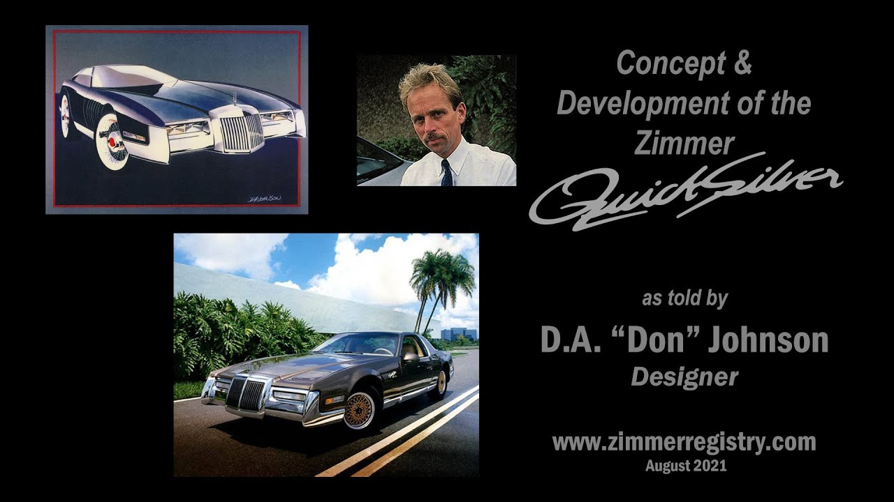Zimmer QuickSilver designer, D.A. "Don" Johnson interview - YouTube