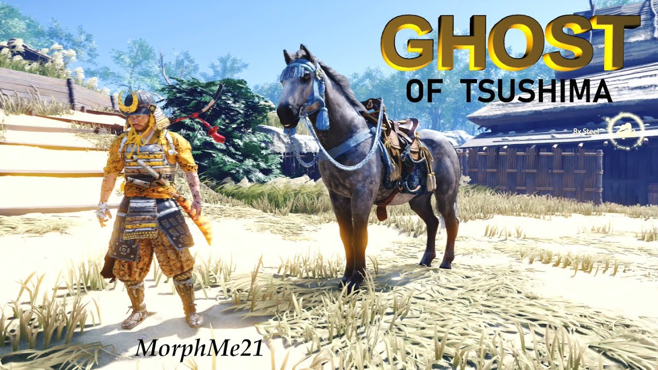 Ghost of Tsushima [4K] Ohama Fishing Village - YouTube