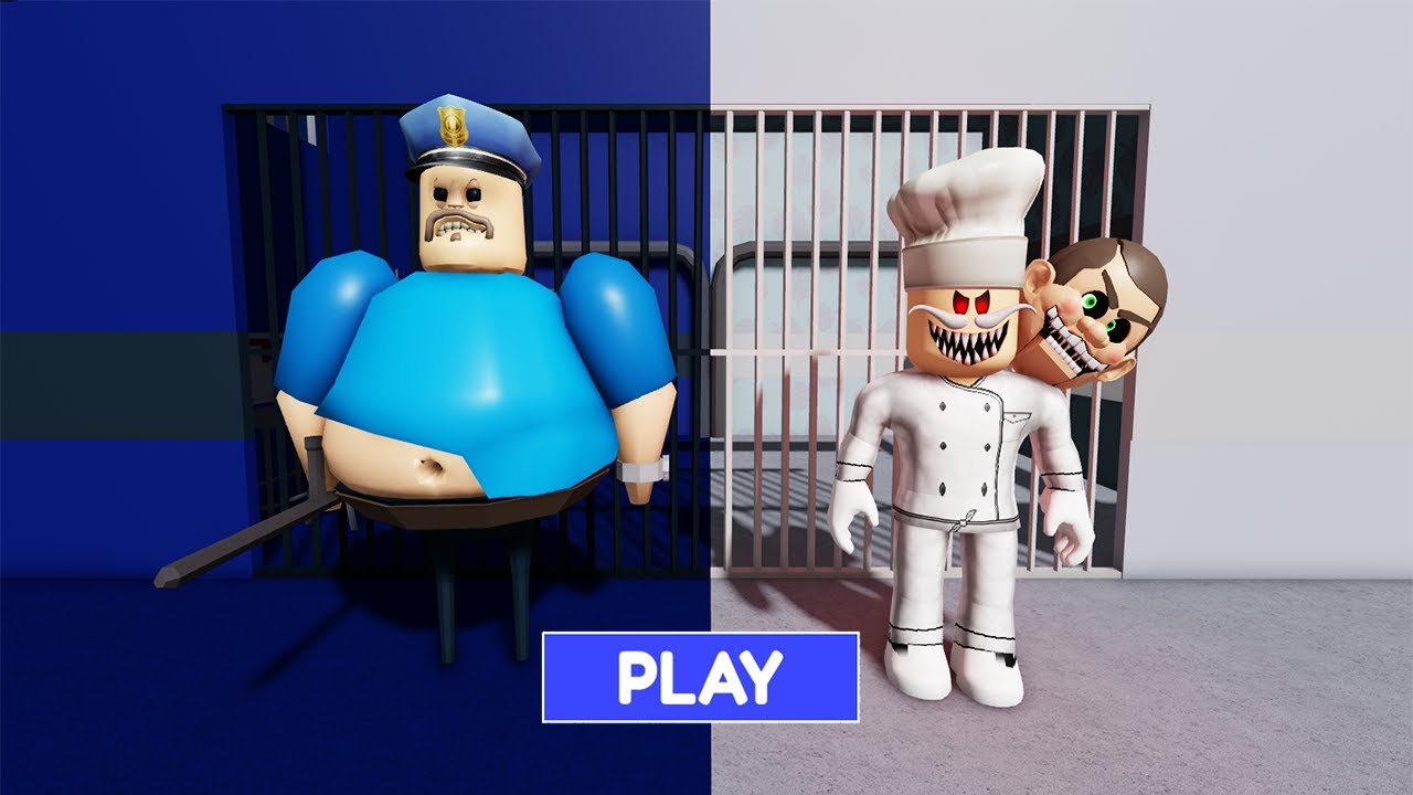 MUTANT PAPA PIZZA'S vs POLICE BARRY in BARRY PRISON RUN ! WALKTHROUGH ...
