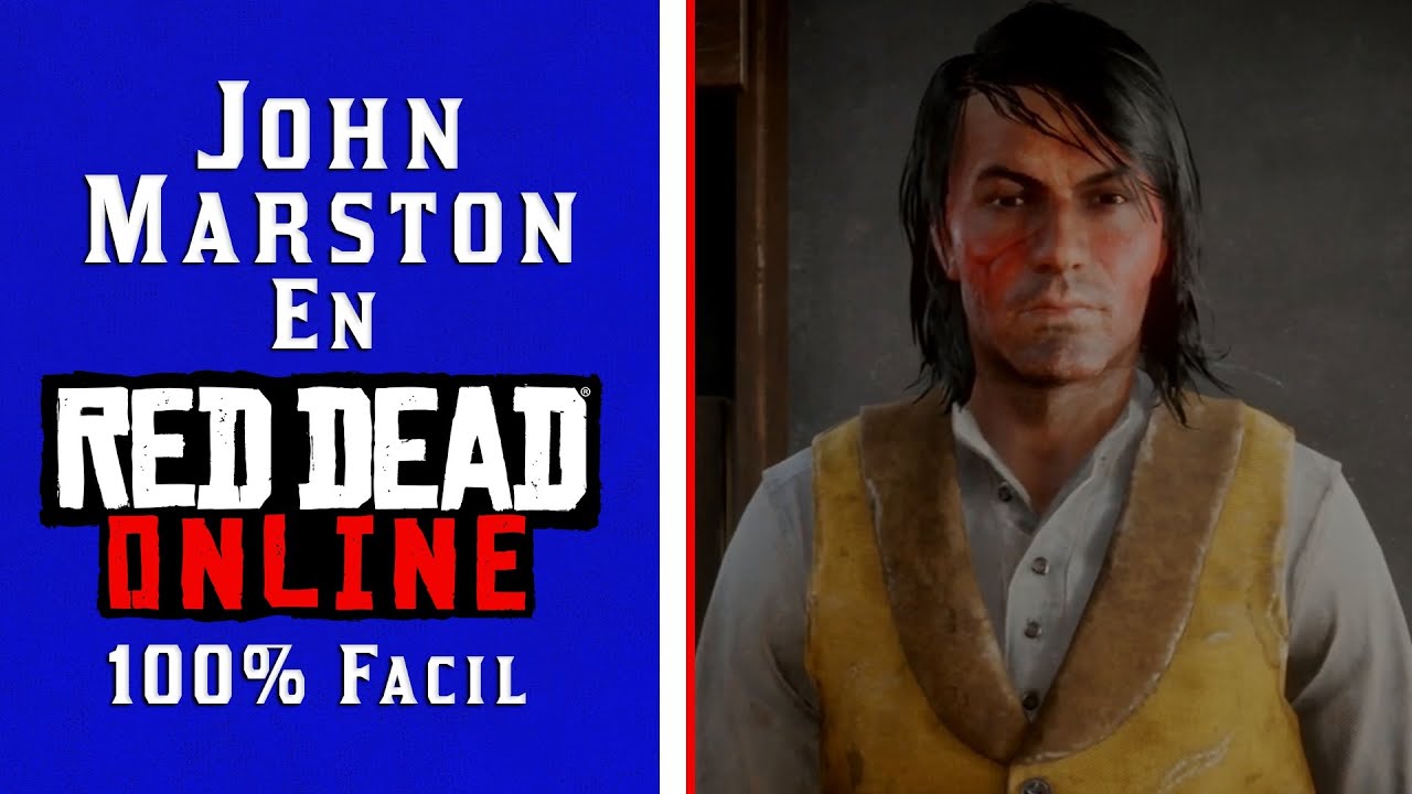 Como CREAR a JOHN MARSTON en Red Dead Redemption 2 ONLINE Beta 💯😱 [En ...