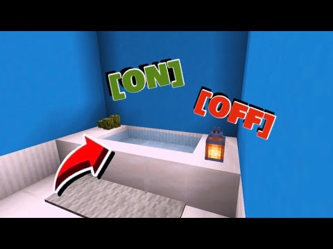 How to make a Working Bath in Minecraft - YouTube