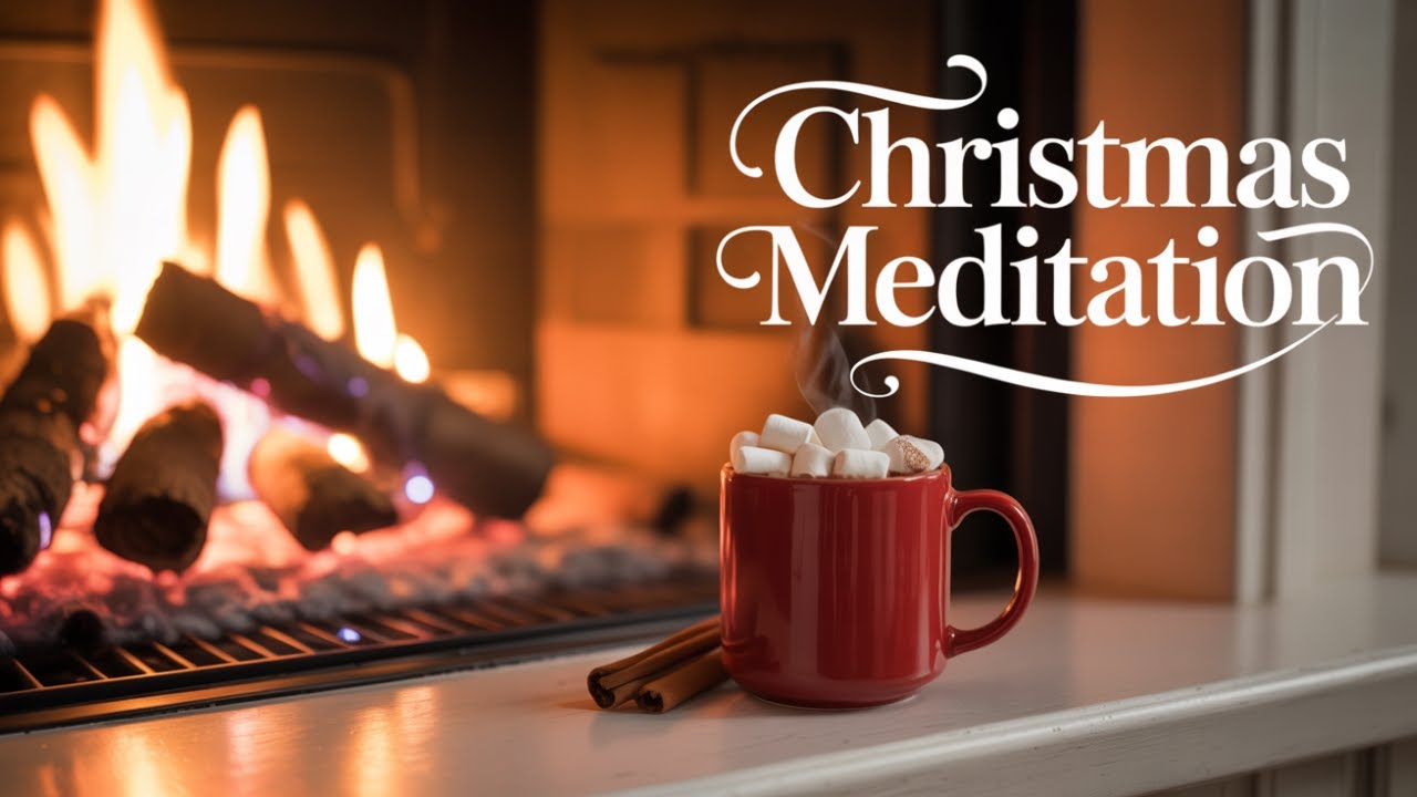 5-Minute Christmas Meditation | Calm Amidst the Holiday Rush - YouTube