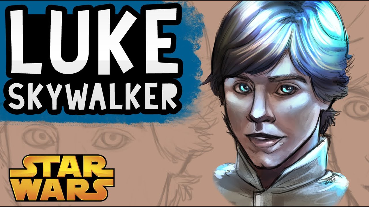 🎨 SPEEDART | LUKE SKYWALKER - YouTube