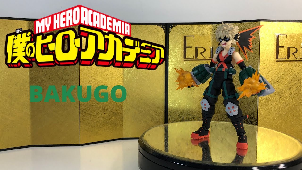 Figma My Hero Academia Bakugo (Decent figure?) - YouTube