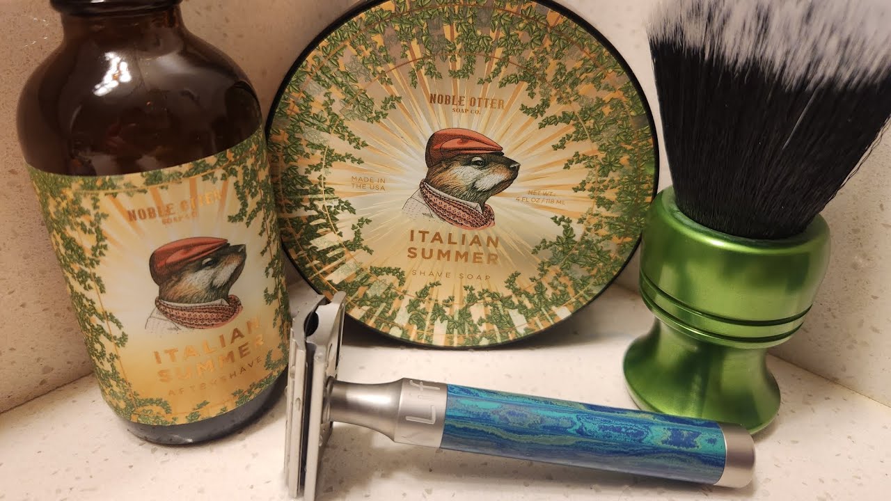 Italian Summer Shave Soap & Aftershave from Noble Otter ~ La Jolla Life ...