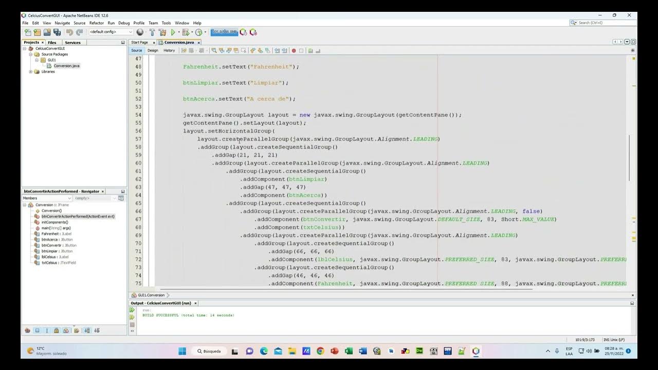 Conversión Celsius a Fahrenheit en JAVA - YouTube