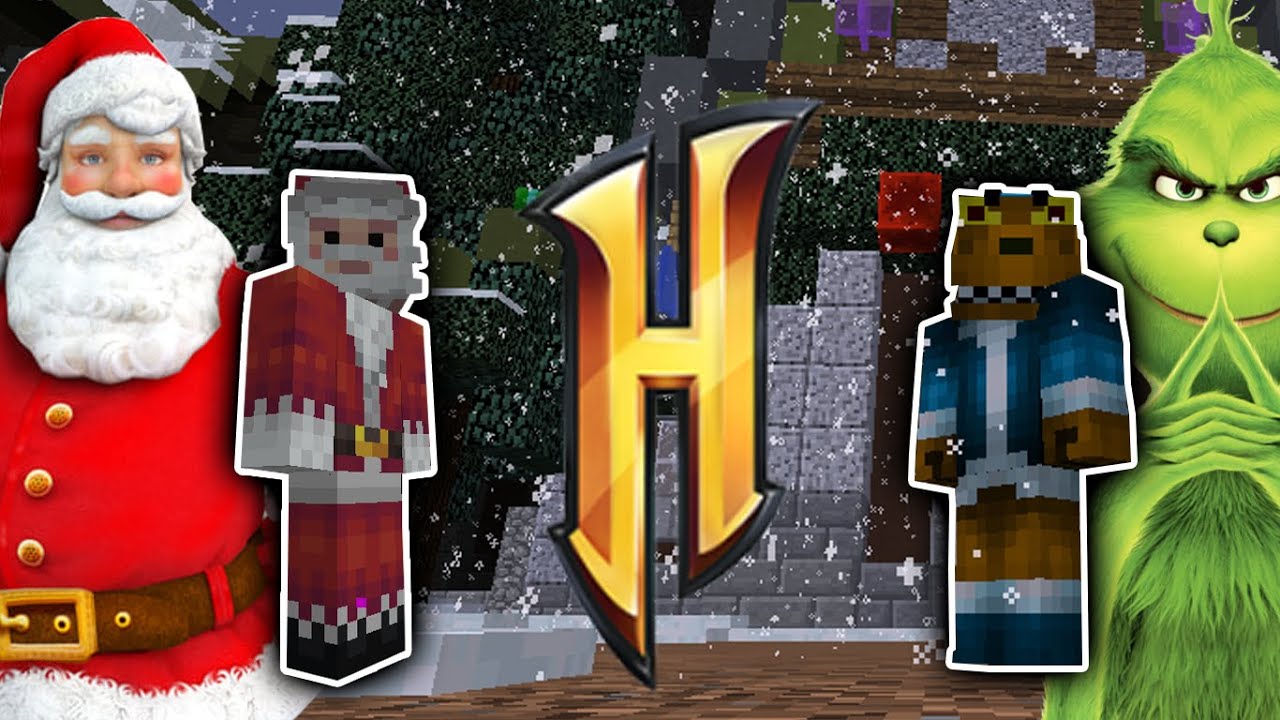 Jugando Santa Says Y Grinch Simulator En Hypixel w/FonseYT [Minecraft ...
