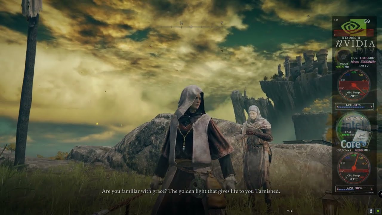 Elden Ring RTX 2080 ti | i7-8700K OSD - Benchmark - YouTube