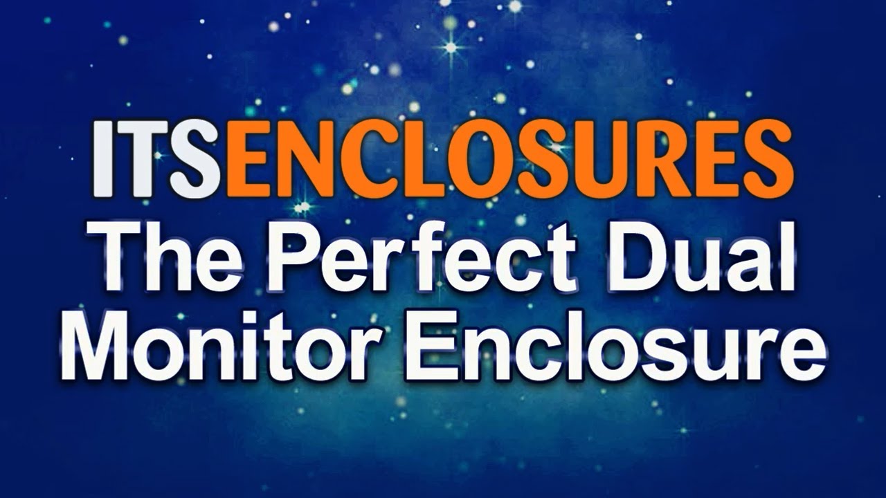 Creating the Perfect Dual Monitor Computer Enclosure VLOG - YouTube