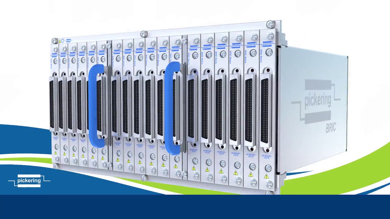 High-density 12-slot BRIC™ PXI matrix switch modules - up to 9216 ...