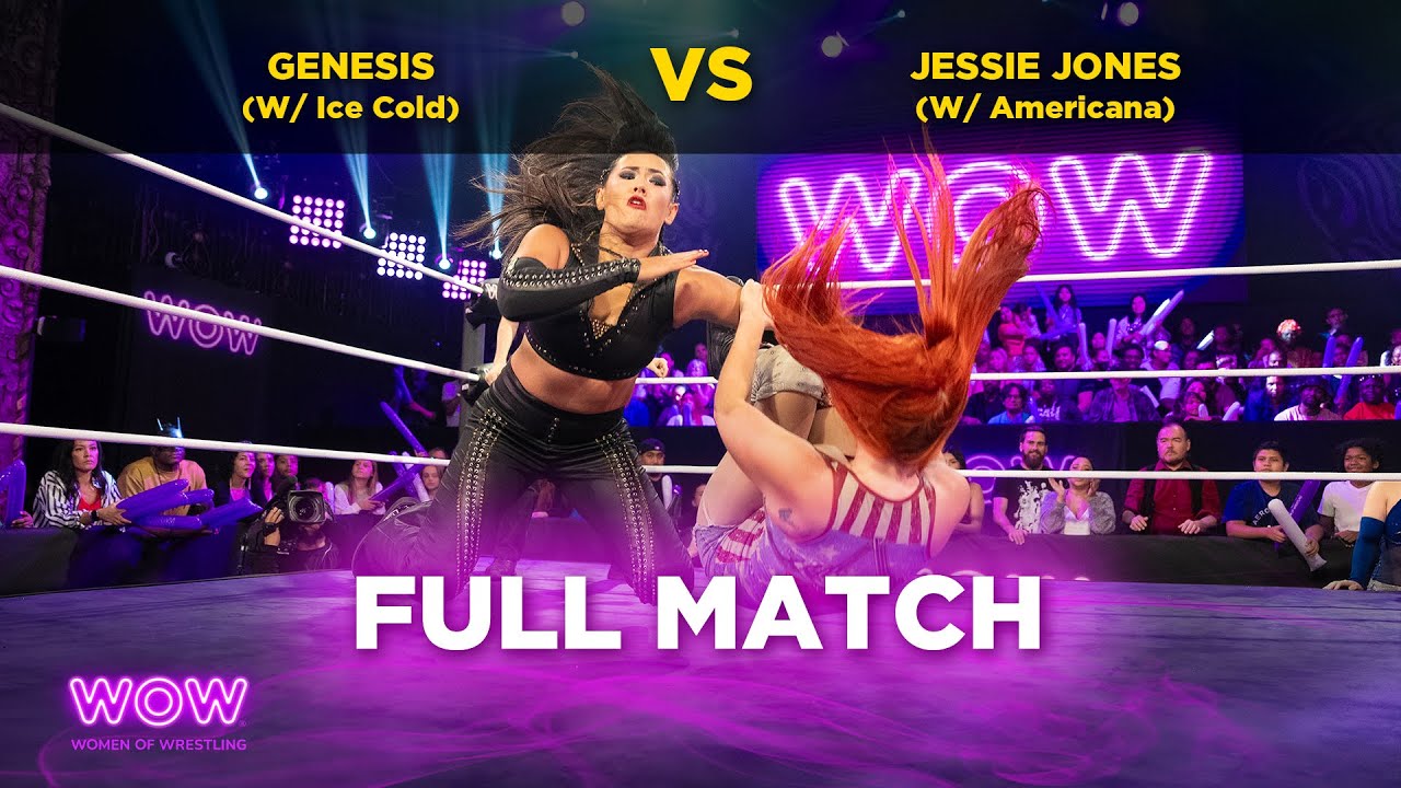 Genesis (w/ Ice Cold) vs Jessie Jones (w/ Americana) | WOW - Women Of ...