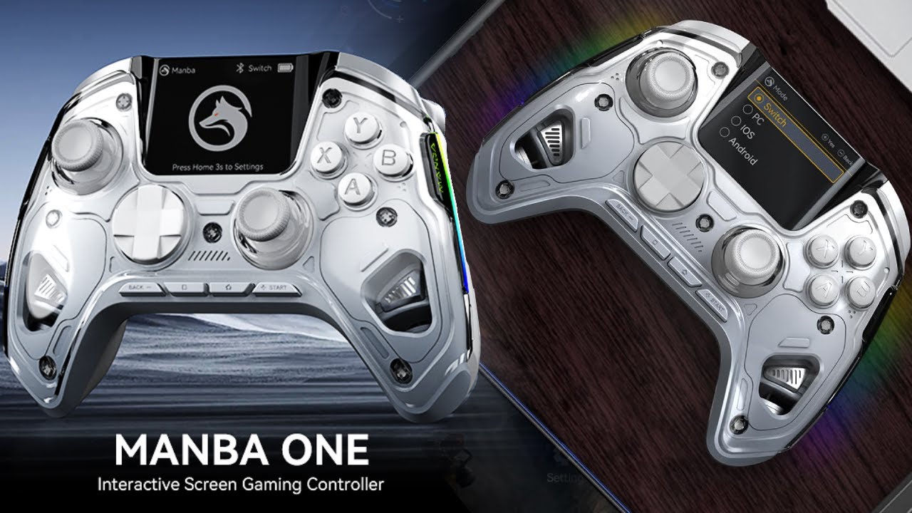 Manba One Controller - This screen is BIG - YouTube