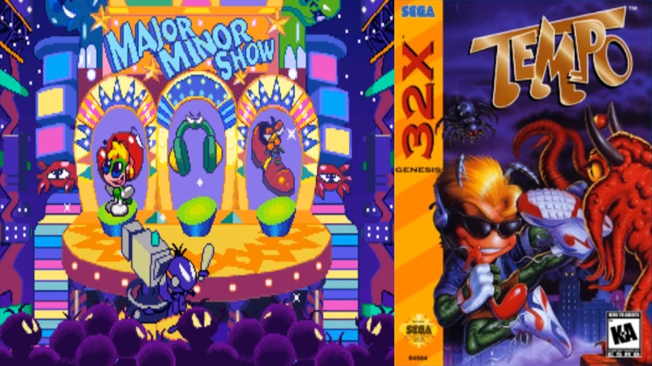 Tempo (1995/Sega 32X) Cool 2D Platformer - Intro/Opening Gameplay - YouTube