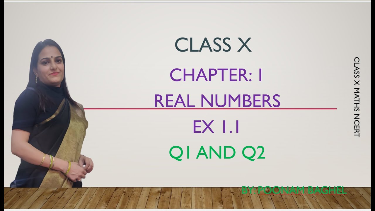 Q1,Q2, EXERCISE 1.1, CLASS X, CHAPTER 1, REAL NUMBERS - YouTube