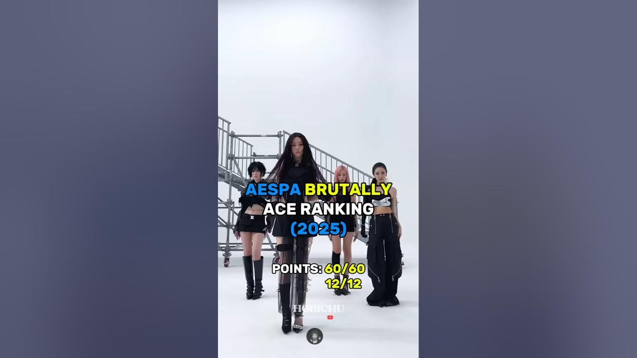 AESPA BRUTALLY ACE RANKING (2025) #kpop - YouTube