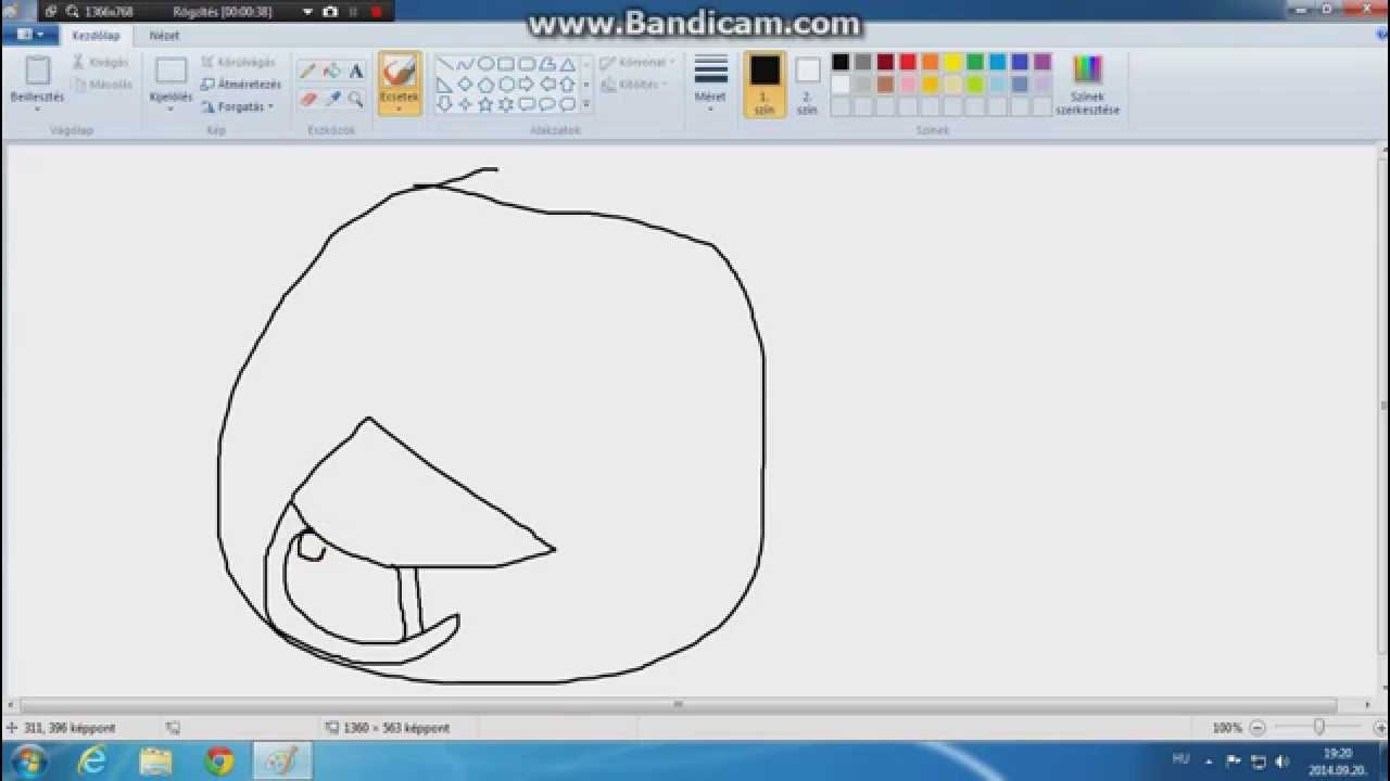 paint rajz - YouTube