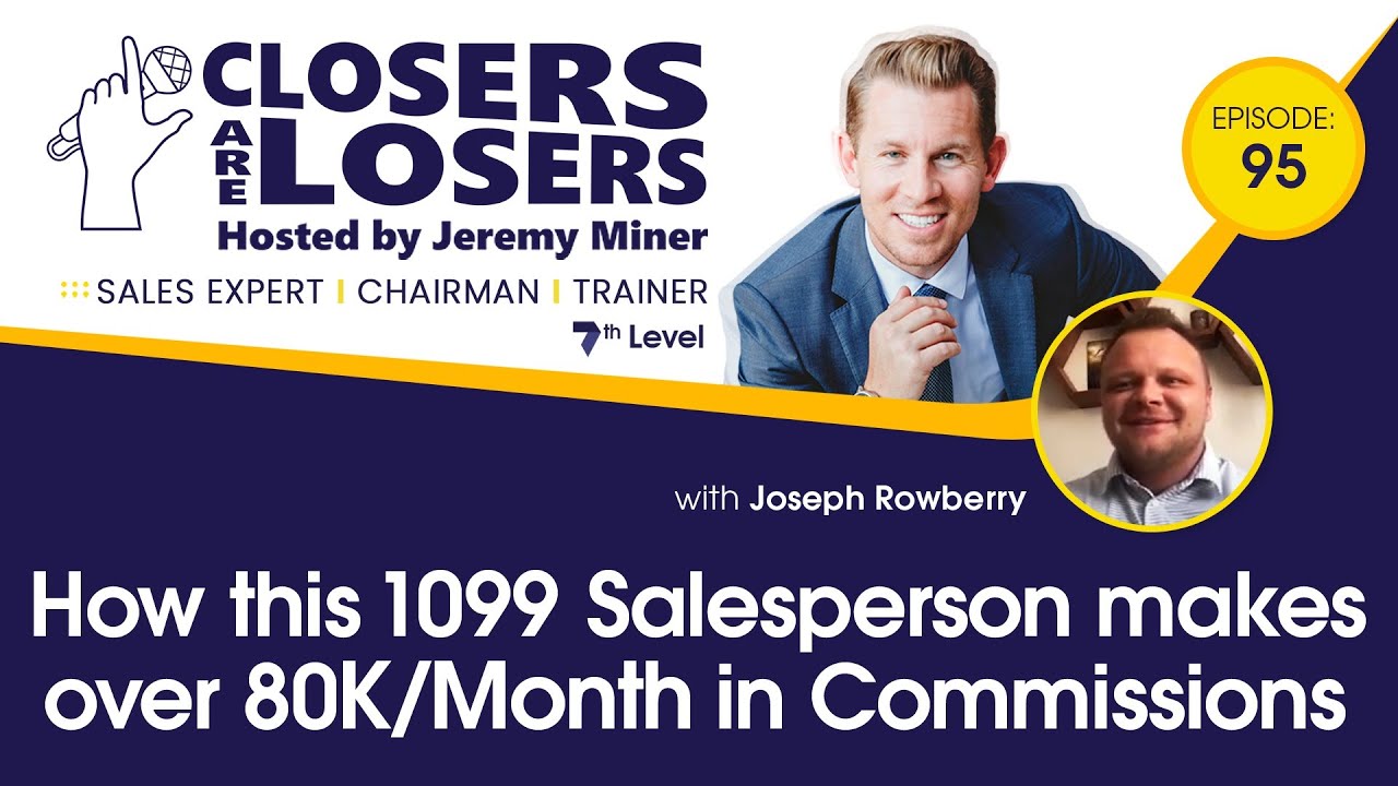 How This 1099 Salesperson Makes Over 80K per month in Commissions with ...