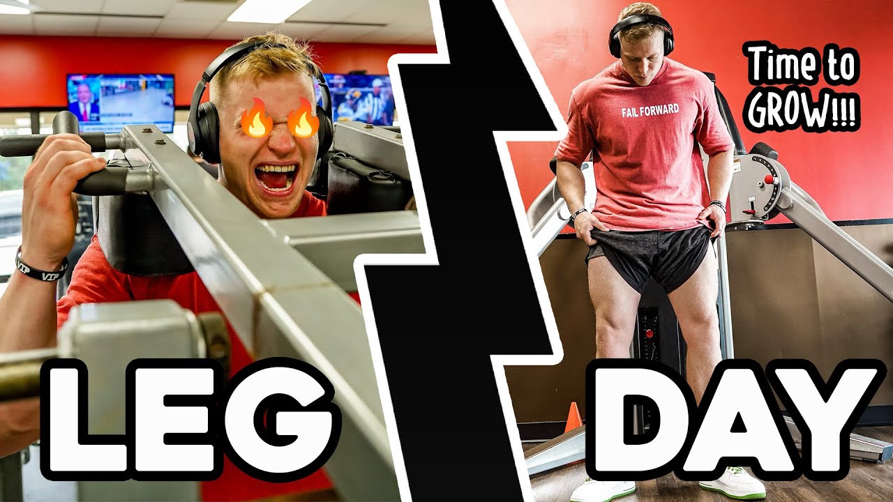 LEG DAY! TIME TO GROW!!! - Jake Morris - YouTube