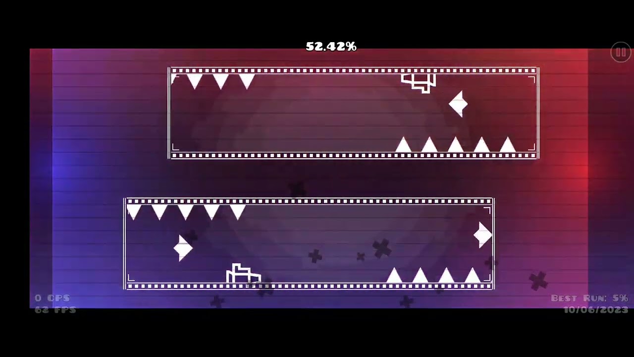 Geometry Dash - Daily Level #549 GLITCH EXPLOSION 100% [Harder Level ...