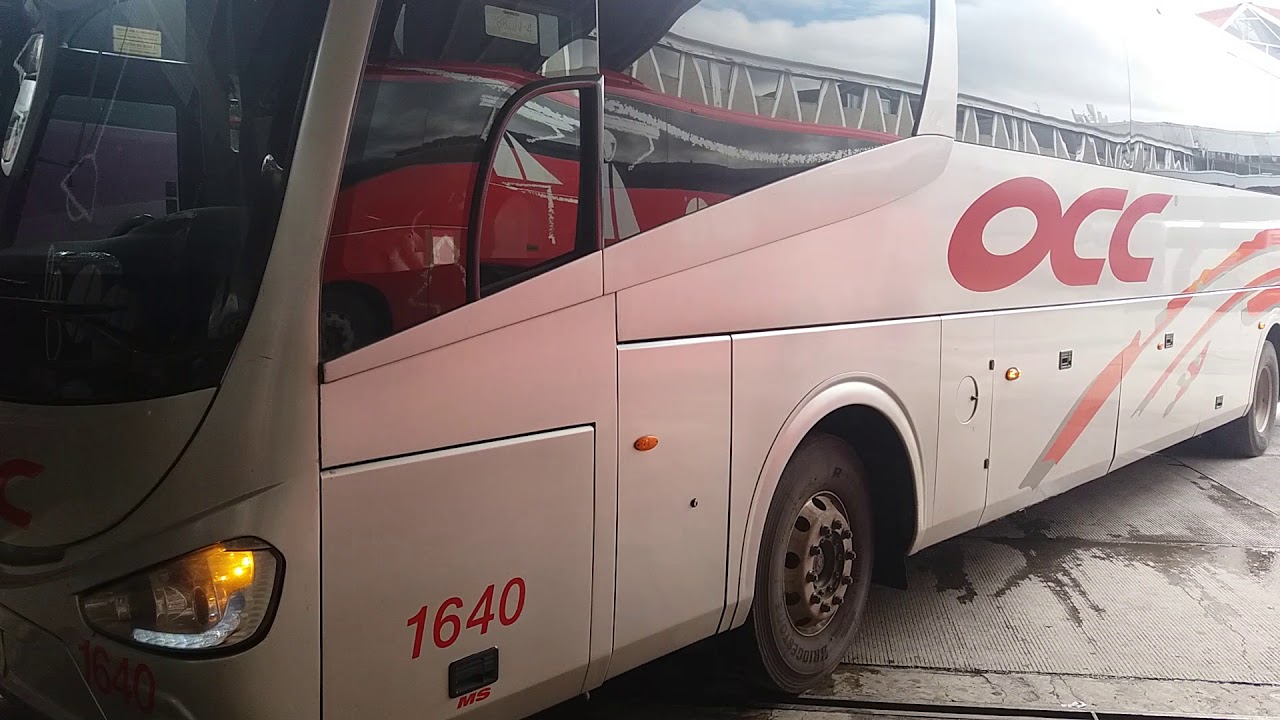 Omnibuses Cristóbal Colón "OCC" Saliendo a Tapachula - YouTube