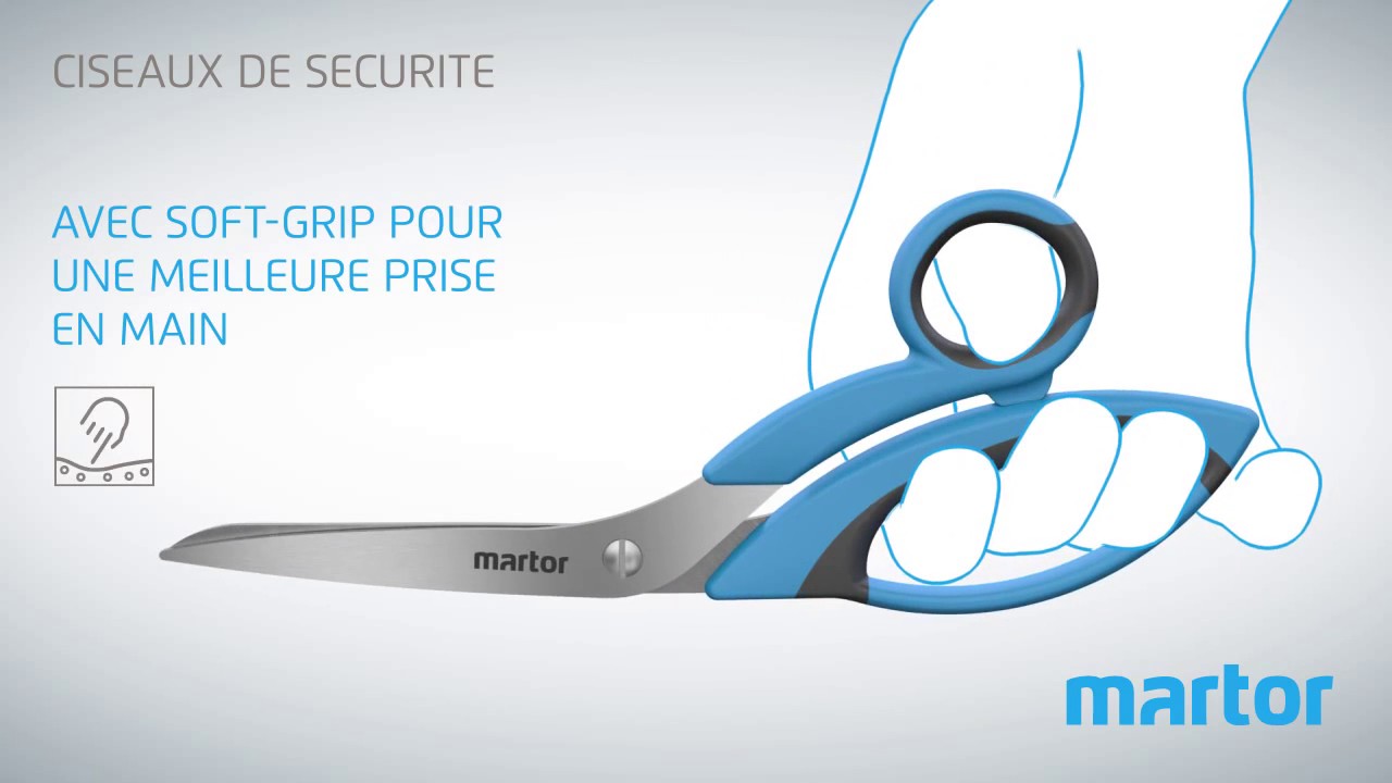 MARTOR SECUMAX 363 564 565 SAFETY SCISSORS - YouTube