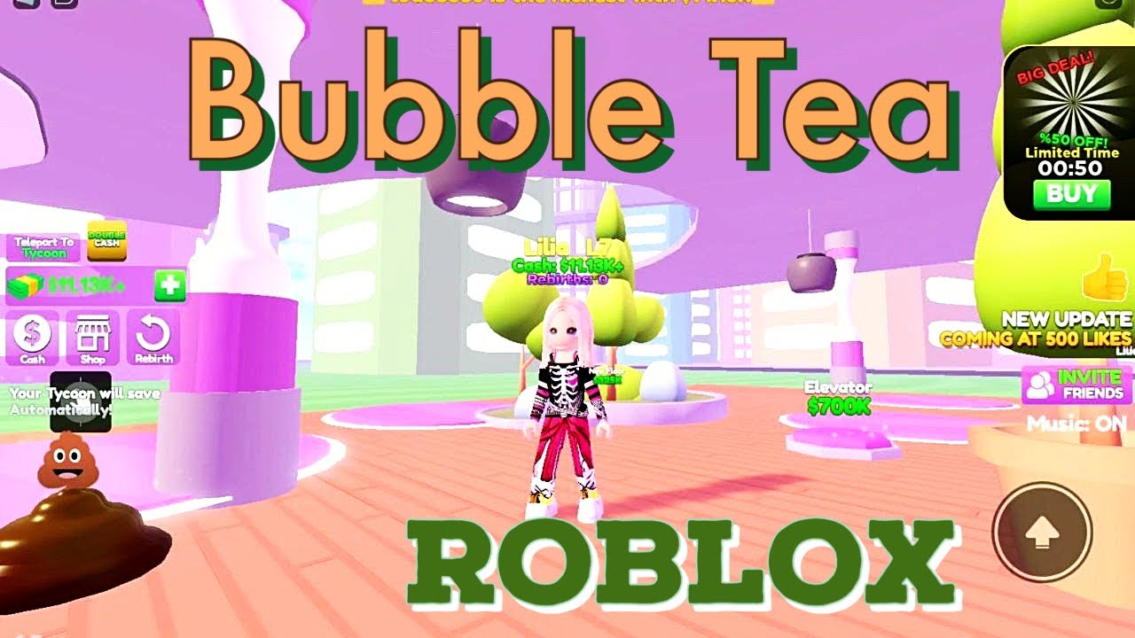 Bubble Tea Tycoon //Roblox - YouTube