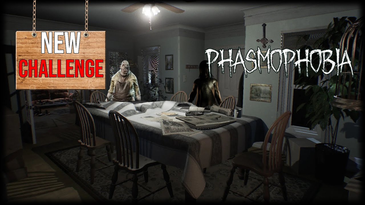 | Playing Phasmophobia New Challenge Mode 🔴| #phasmophobiagame # ...