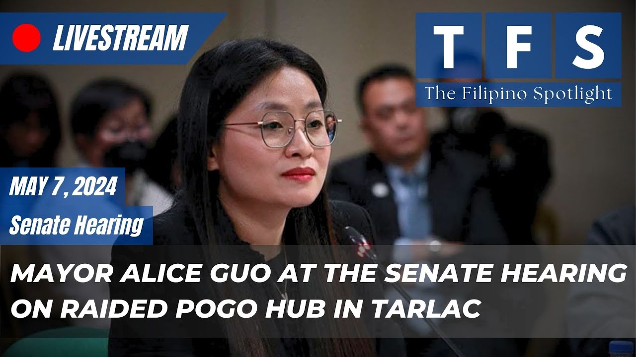 🔴 LIVE: Senate Hearing on POGO Raid in Bamban, Tarlac Involving Mayor ...