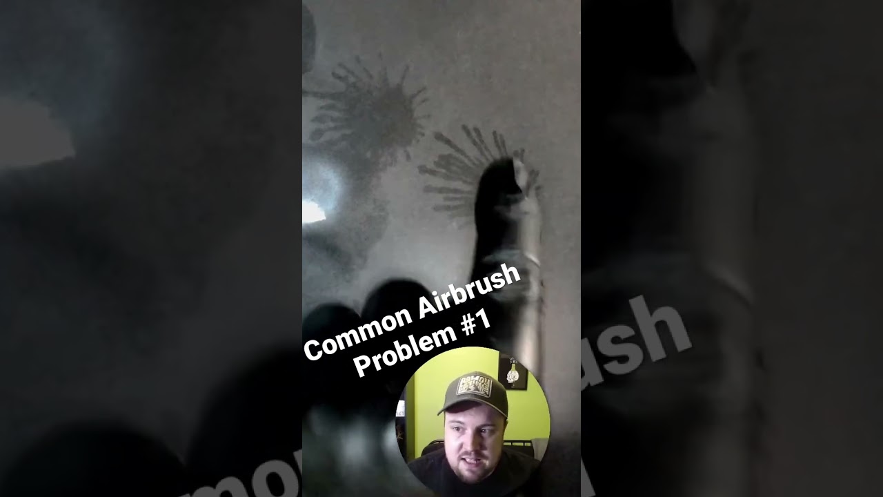 Common Airbrush Problem 1 #shorts - YouTube