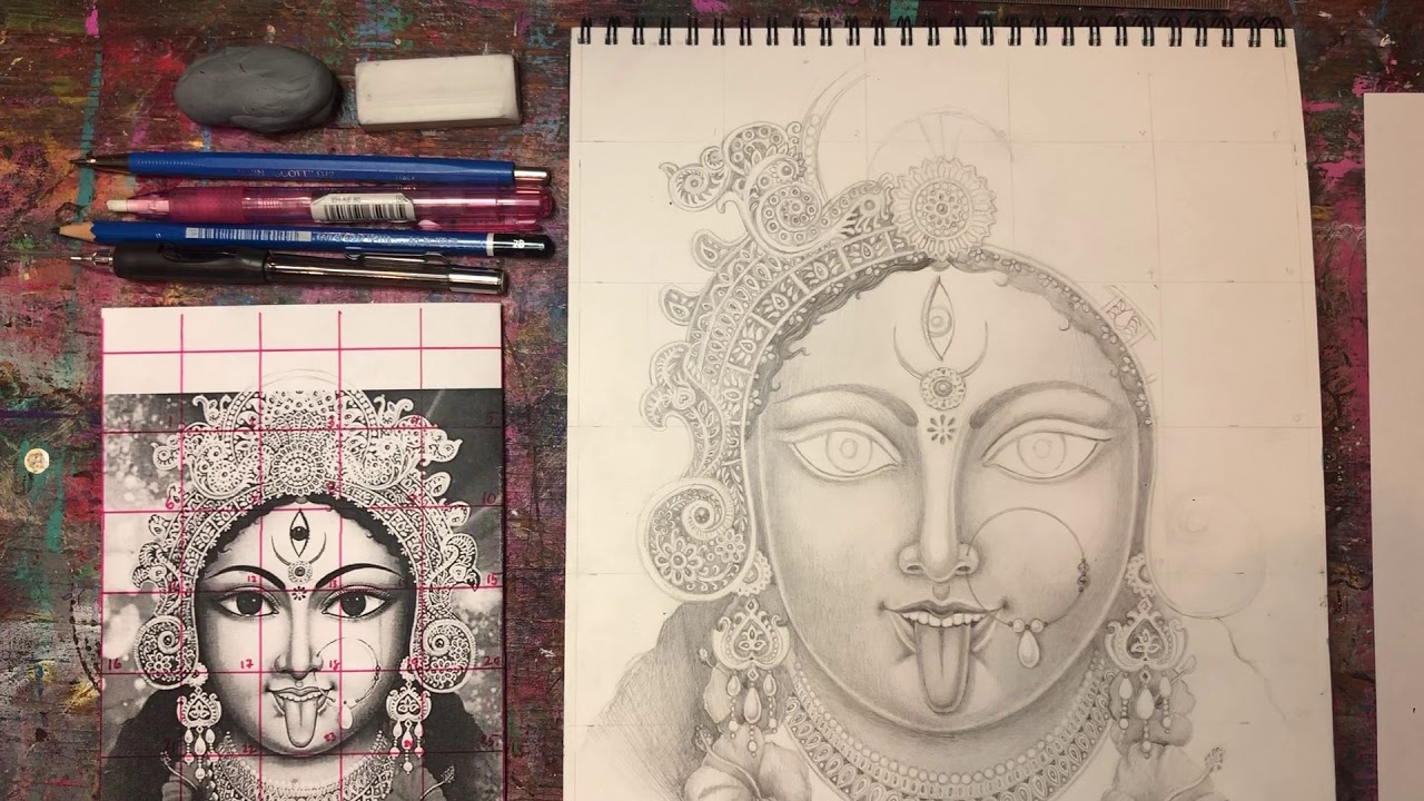 Goddess Portrait Drawing Course intro - YouTube