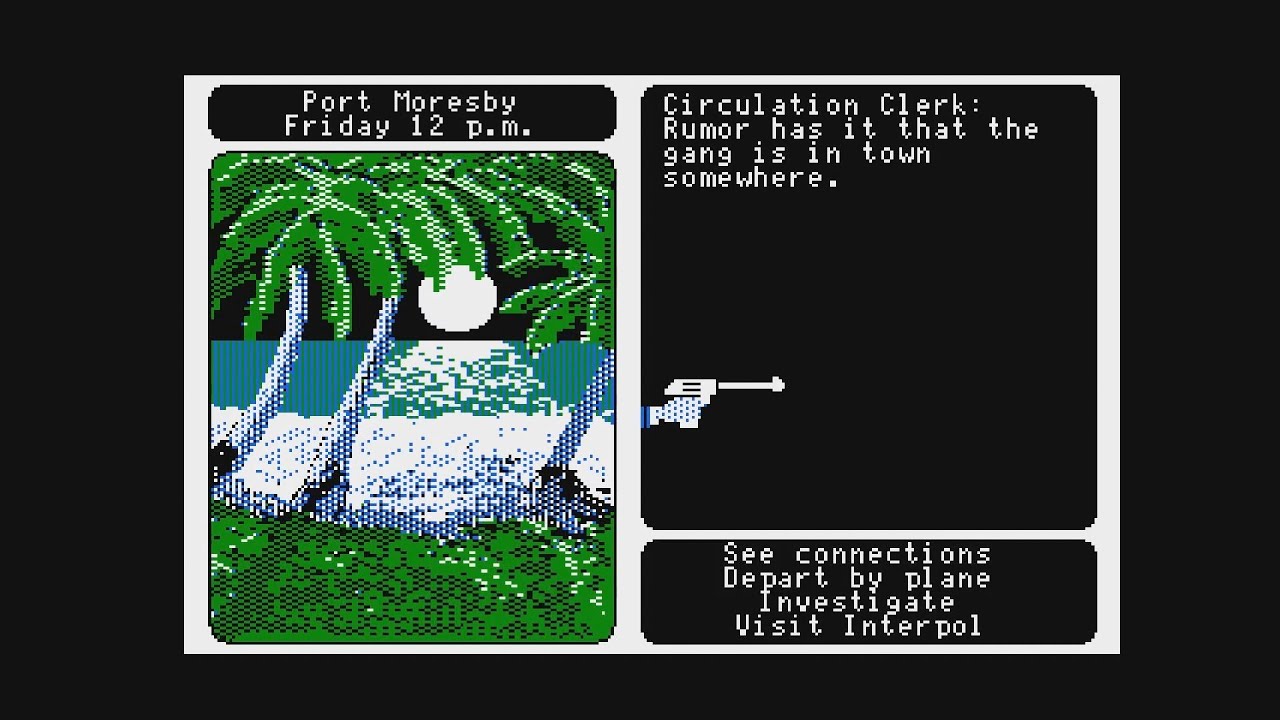 Where in the World is Carmen Sandiego? - (1988) - CoCo3 - gameplay - YouTube