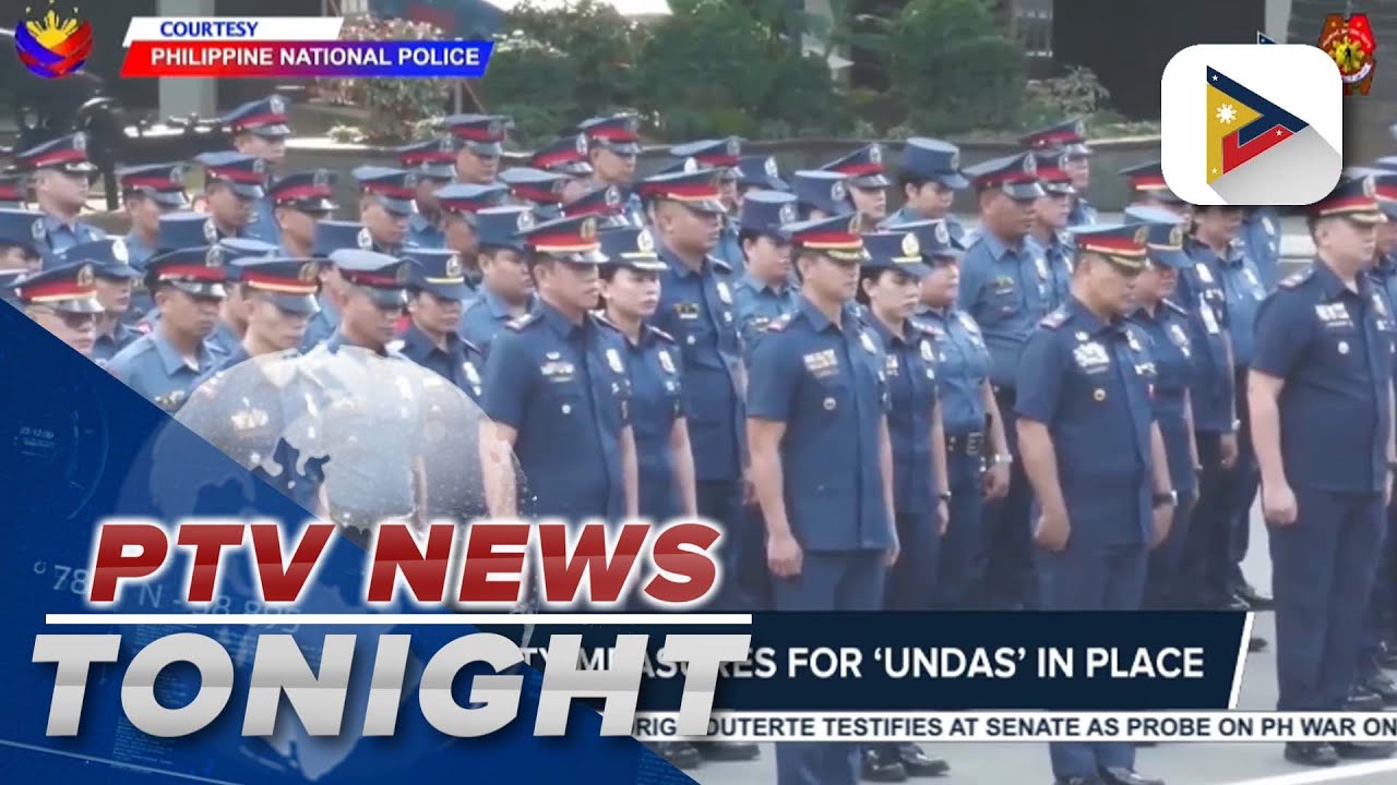 PNP security measures for 'Undas' in place - YouTube