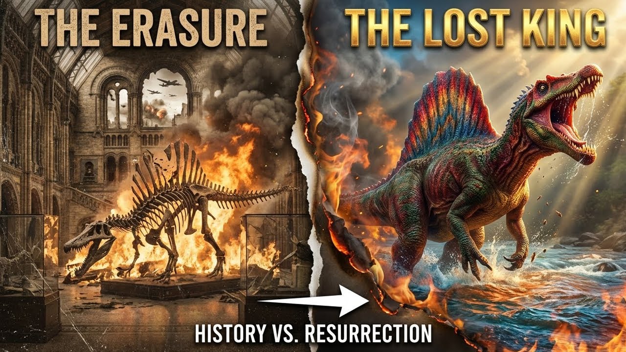 The Lost King: How WWII Erased the Biggest Dinosaur in History - YouTube