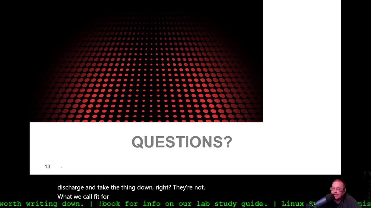 Let's do some Linux - Talking about ProLUG and catching up on course setup - YouTube