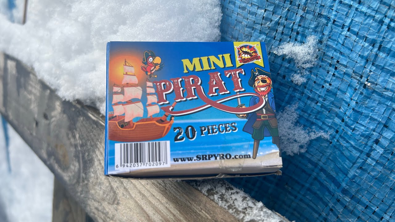 Test petardy Mini Pirat CLE02209 - YouTube
