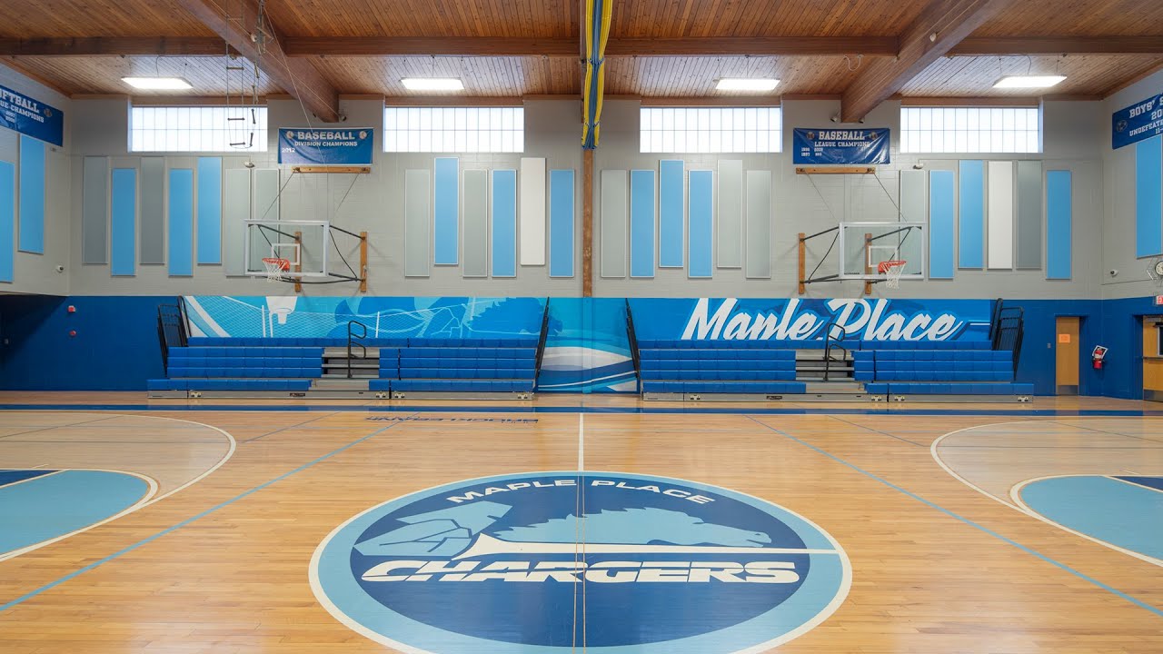 Gym Reimagined – Maple Place Middle School – Oceanport, NJ - YouTube