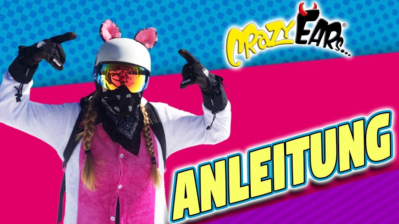 Crazy Ears Helmohren Anleitung - Plüschohren für Ihren Helm - Helm ...