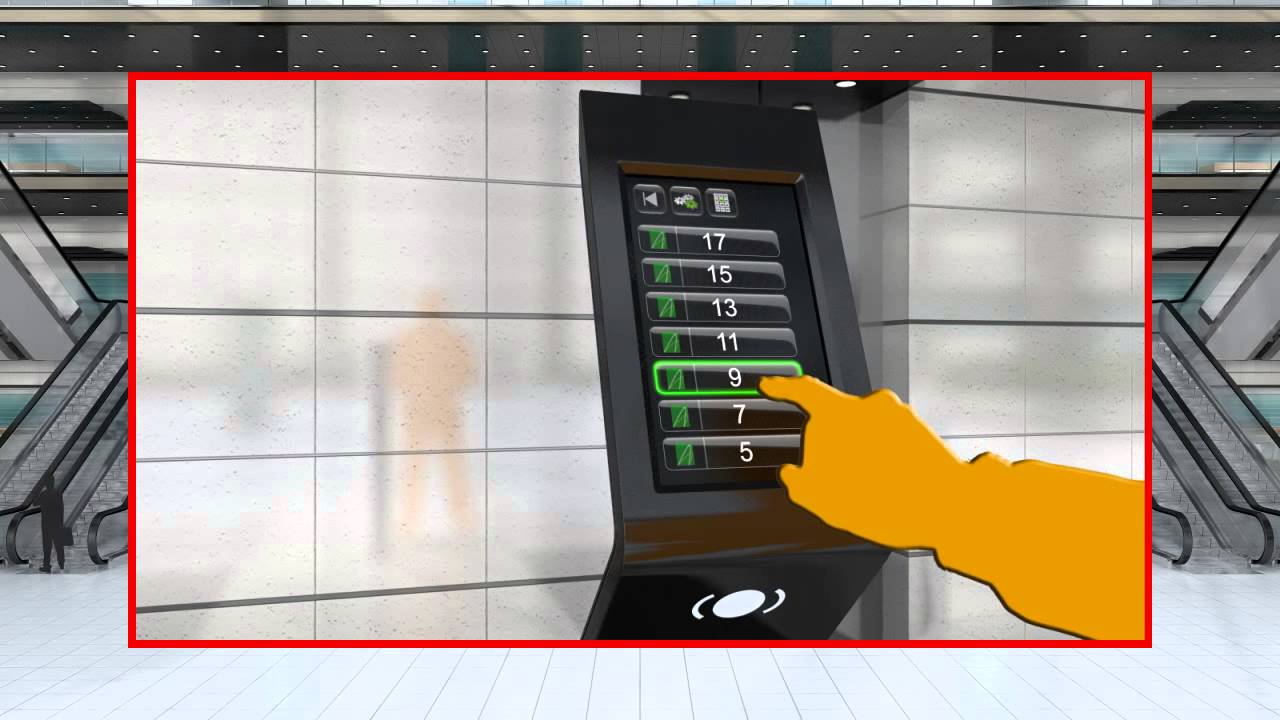 Double-deck Elevators - Incoming Traffic - YouTube