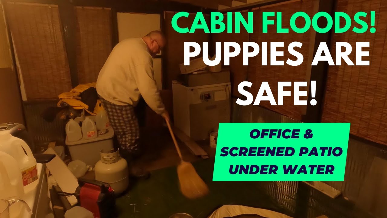 Pushed Flood Waters Back For 6 Hours Nonstop! Cabin Office And Screen ...