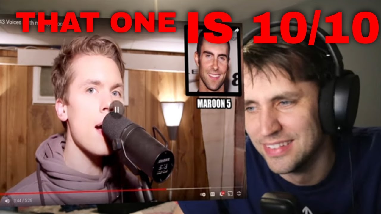 One Guy, 43 Voices REACTION (THIS GUY IS A SUPER STAR) - YouTube