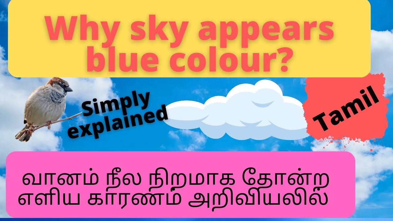 Why is the sky appears blue color? | Easy science |வானம் நீல நிறமாக ...