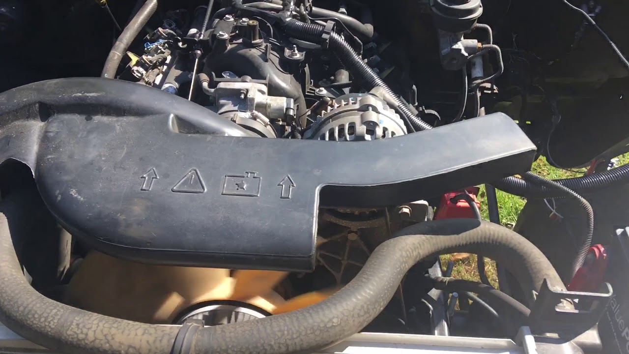Lsx Dodge Ram ls swap first start - YouTube