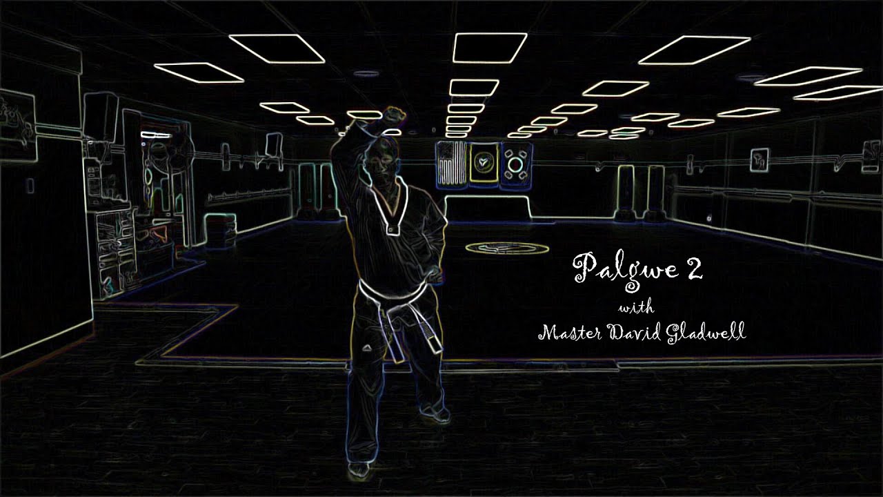 High Yellow Belt Form Palgwe 2 explained with Master David Gladwell at ...