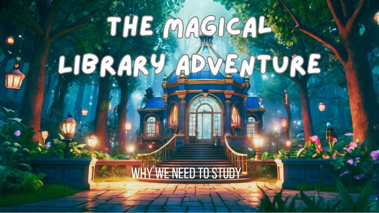 The Magical Library Adventure: Why We Need to Study | Kids Storytime 🌟 ...