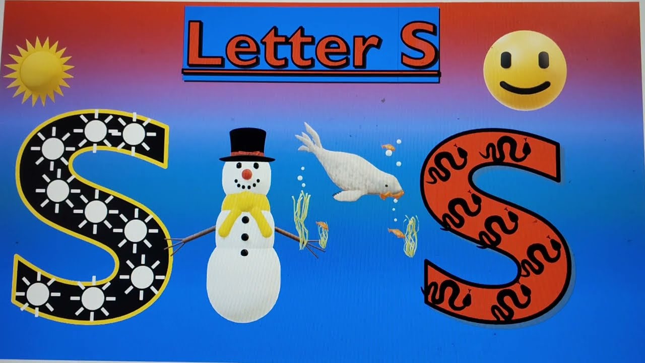"S" is for Song! Learn with Phonics | Let's Sing "S" Sounds! Phonics ...