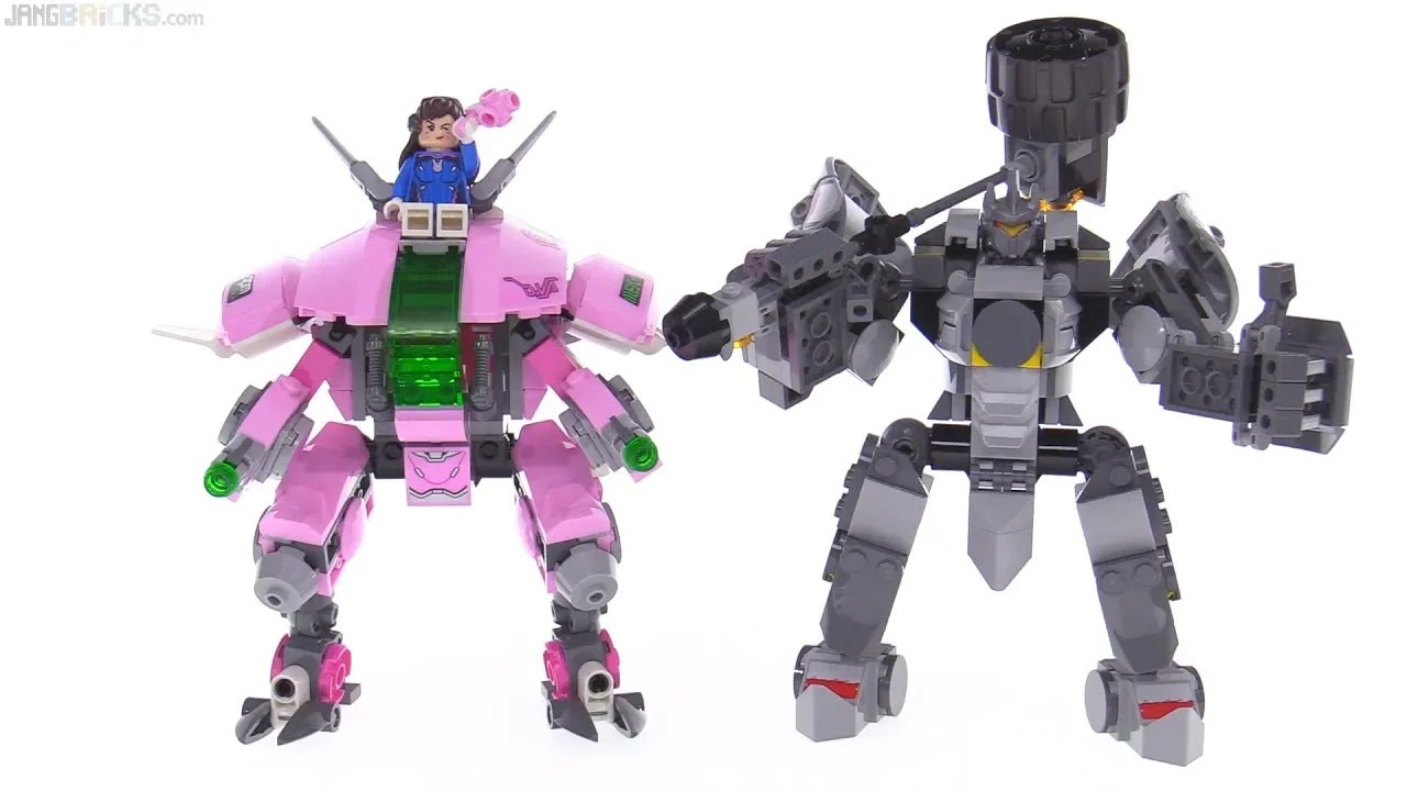 🔄 LEGO 2019 Overwatch D.Va & Reinhardt set review! 75973 re upload ...