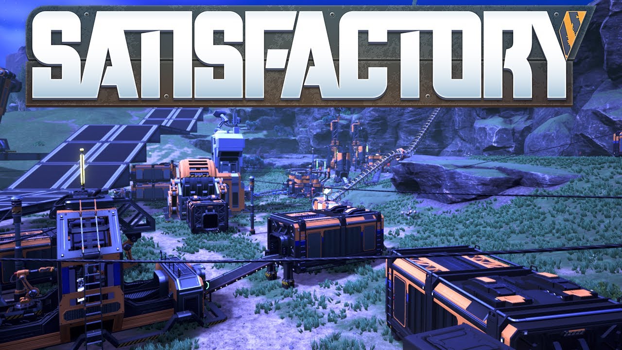 Satisfactory Part 20 - Finishing the Tier 6 milestones - YouTube